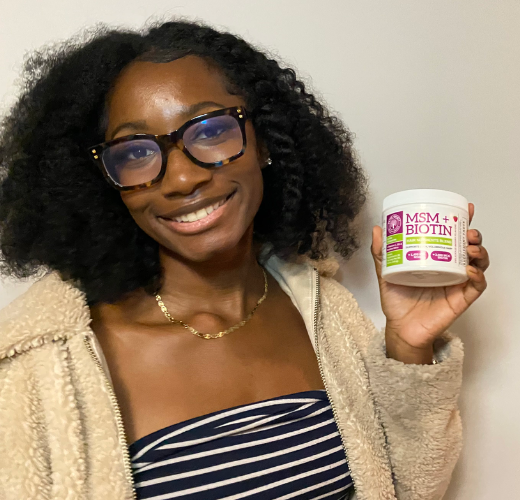 FAQ's about our MSM + BIOTIN | Hair Nutrients Blend – Qhemet Biologics