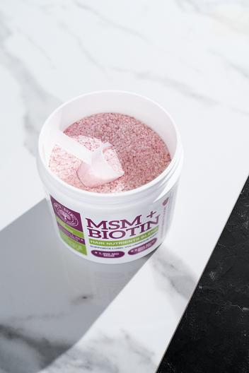 MSM + BIOTIN | Hair Nutrients Blend – Qhemet Biologics