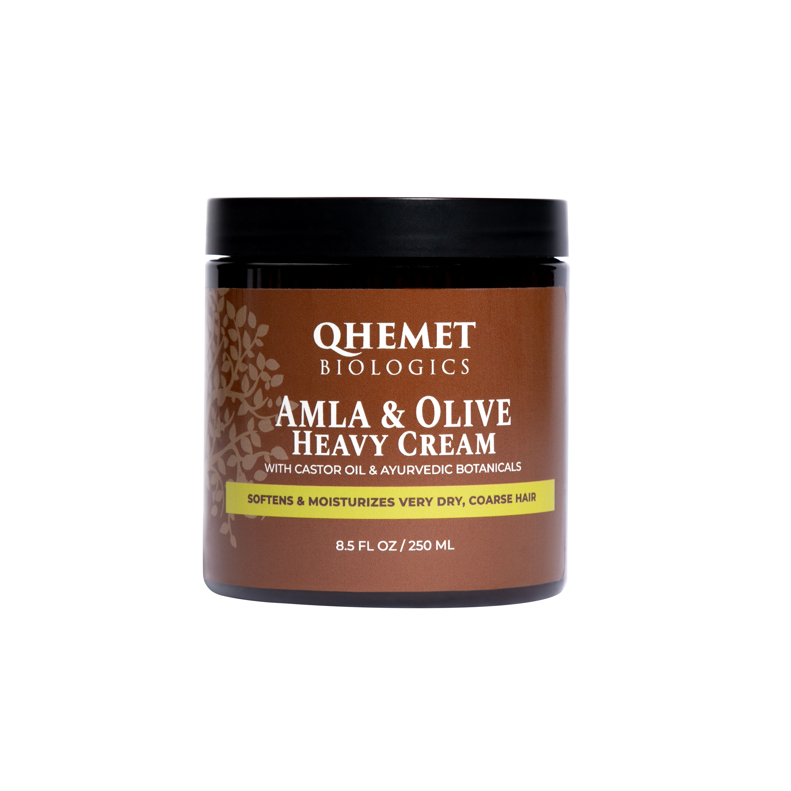 Amla & Olive Heavy Cream Moisturizer for 4C Hair – Qhemet Biologics