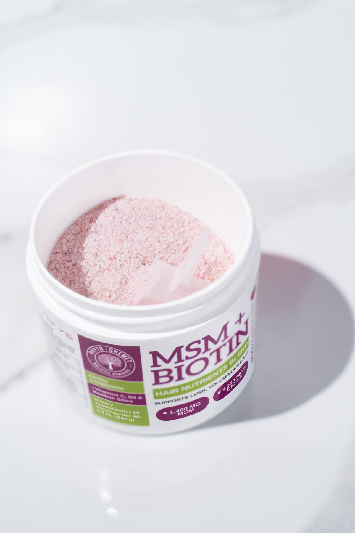 MSM + BIOTIN | Hair Nutrients Blend – Qhemet Biologics