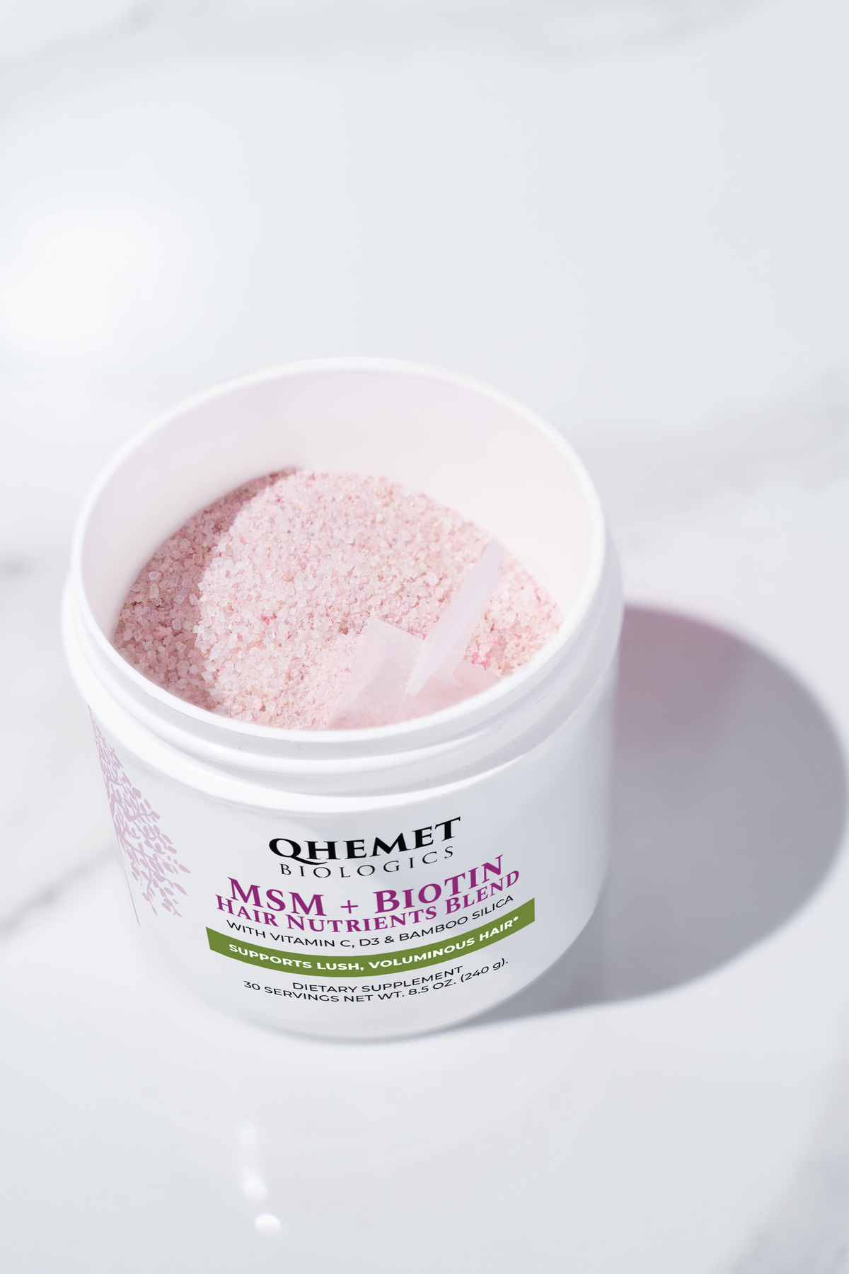 MSM + BIOTIN | Hair Nutrients Drink Mix – Qhemet Biologics